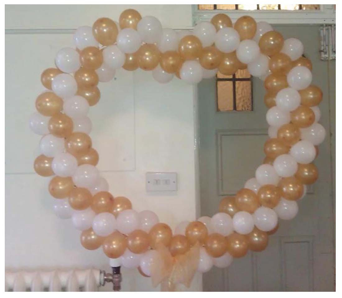 large-balloon-heart-frame-wedding-decor-midlands - Sians Special Occasions
